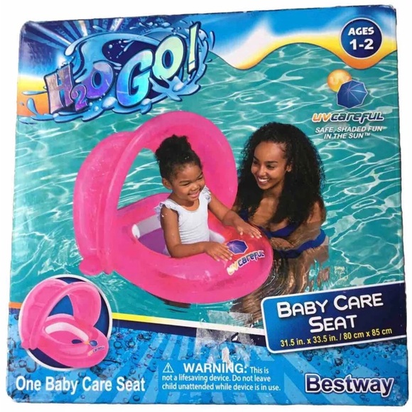 best way | Other | Best Way Baby Care Seat Pink Pool Float Detachable ...
